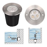 China Recessed Swimming Pool Underwater Light 316Stainless Steel RGB Color For Pond for sale
