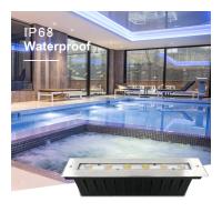 China Underwater Linear Light 316 Stainless Steel DMX 512 RGB 12W DC24V Asymmetrical Lens RGB3IN1 for sale