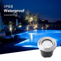 China Swimming Pool Underwater Light 3W 6W Buried IP68 RGB UV Resistance DC24V for sale