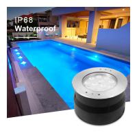 China Waterproof RGB LED Pool Light DMX512 Control 24V White12W 24W RGB IP68 for sale