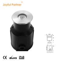 China Colorful Swimming Pool Lights Underwater Stainless Steel RGB3in1 LED 3W DC24V With Plastic Mounting Sleeve for sale