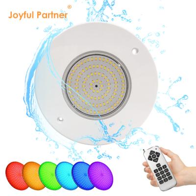 China Underwater LED Pool Light PAR56 AC12V Ultra Thin H=7.5mm 10W 18W 25W 35W RF Remote Control for sale