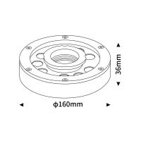 China Submersible Fountain Nozzle Ring Light for sale