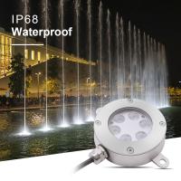 China Underwater LED Fountain Light 6W RGB IP68 Waterproof Fountain Light 6*2W RGB 2R 2G 2B for sale
