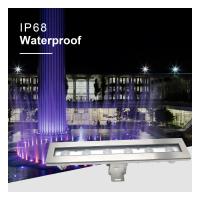 China LED Underwater Spot Light IP68 6W 12W RGB3 in 1 290MM Length With Mounting Support for sale