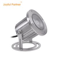 China Submersible Underwater Pond Lights Stainless Steel 316L 3*2W IK Rate 08 2 Meter Cable for sale