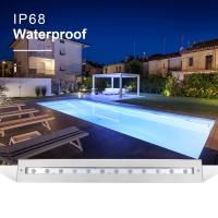 China SS316L Underwater Linear Light Stainless Steel 12*2W IP68 Linear Design RGB RGBW For Waterfall for sale