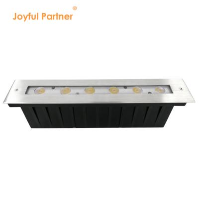 China 6W Underwater Linear Light Outdoor Low Voltage IP68 6 PCS LED With Plastic Mounting Sleeve for sale