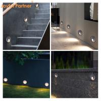 China Outdoor Recessed Wall Light IP65 Waterproof Casting Aluminum Housing LED 3000K For Stairs for sale