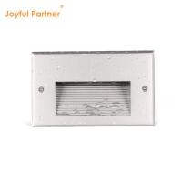 China Square IP65 LED Recessed Wall Light DC12V DC24V Warm White SMD LED 120° Lens Beam Angle for sale