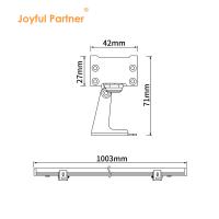 China 18W LED Wall Washer Lights Aluminum Color IP67 24V Input Voltage 50000H Lifespan For Building Lighting for sale