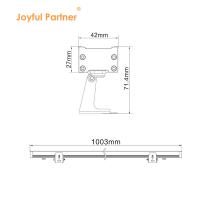 China IP65 Low Voltage Wall Wash Light Female Male Quick Connector Aluminum Housing  For Garden Landscape for sale
