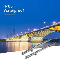 China Linear LED Wall Washer Light 9W IP65 LED RGB Single Color 3000K For Building Decoration for sale