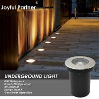 China LED Underground Light 3W 6W 9W RGB Color Changing Recessed Mounted Energy level A for sale