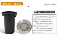 China LED Underground Light 3W 6W 9W RGB Color Changing Recessed Mounted Energy level A for sale