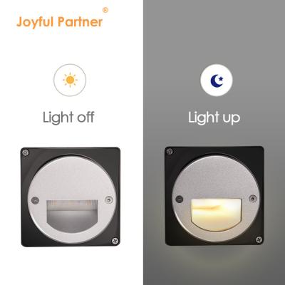China Aluminum Walkway Lights IP65 OSRAM SMD 2W 3W 2835 Round Cover Square Sleeve For Garden for sale