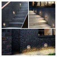 China Aluminum Walkway Lights IP65 OSRAM SMD 2W 3W 2835 Round Cover Square Sleeve For Garden for sale