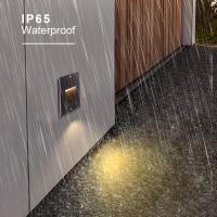China SMD LED Recessed Wall Light IP65 Ra85 Optical Lens AC100-240V With Switch Control for sale