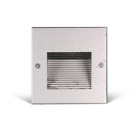 China IP65 DC12V DC24V LED Recessed Wall Light Square Aluminum Osram SMD2835 Size 120*120MM for sale