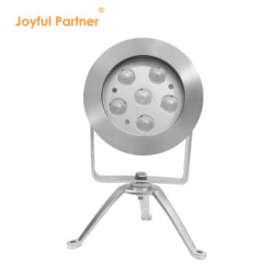 China LED Underwater Spot Light Stainless Steel 316 RGB CE RoHS Certified With Tripod for sale