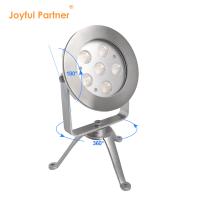 China RGBW LED Underwater Spot Light Stainless Steel 316 DMX512 Control 12V 24 Voltage Multi Color Change for sale