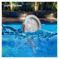 China RGBW Water LED Spot Lights DMX Control Stainless Steel 304 For European Coastal Pools for sale