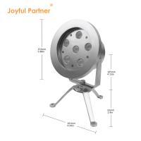China LED Fountain Lamp 6*2W RGB DMX Stainless Steel316 Body DC12V/24V IP68 For Swimming Pools for sale