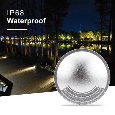China LED Inground Lights Ultra Thin Diameter 55mm 2W LED IP67 With Aluminum Housing for sale