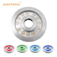 China IP68 LED Fountain Light 36W Stainless Steel 3In1 RGB DMX Music Dancing Water Jet Lighting for sale