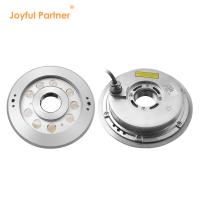 China Stainless Steel Submersible LED Fountain Light 9x2W RGB LED color IP68 DC24V CE Certificated for sale
