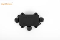 China Waterproof Cable Connection Box H Type 3 Way Plastic Black Color Quick Terminal for sale