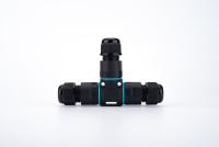 China Quick Install IP68 Waterproof Plastic 2/3 Pins Female Circular Connector Electrical Converter for sale