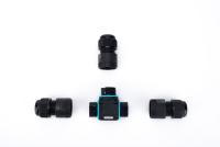 China Quick Install IP68 Waterproof Plastic 2/3 Pins Female Circular Connector Electrical Converter for sale