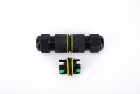 China Wire Cable Connector 32A 250VAC IP68 Waterproof 2 Way Connector 6-12mm DIA for sale