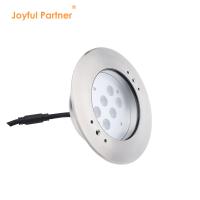 China Submersible Swimming Pool Underwater Light Recessed 6W 12W LED 316 Stainless Steel for sale