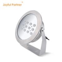 China LED Underwater Spot Light Surface Mount IP68 Stainless Steel 24V 12VDC 3000K RGB for sale