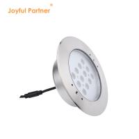 China Recessed LED Swimming Pool Underwater Light IP68 316 Stainless Steel 12W Lamp for sale