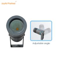 China Fecade Garden Lighting Light 10W 2700k 3000K Flexible Angle Adjustment With Base Or Spike for sale