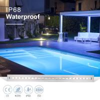 China Fountain Linear Pool RGB 3in1 316 Stainless Steel 24*2W IP68 Colorful Waterproof DC24V for sale