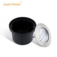 China Swimming Pools Underwater Lights 6W12W LED Single Color DC24V DIA170MM ABS Black Back Box for sale
