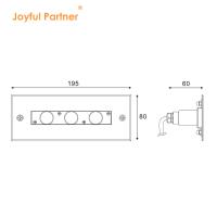 China IP68 Swimming Pool Light 3W 6W RGB Single Color Underwater Linear Wall Washer Light With Plastic Mounting Sleeve for sale