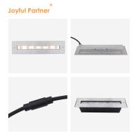 China 6W Linear LED Underwater Light IP68 12-24VDC Input Square LED Pool Light With Two Year Warranty for sale
