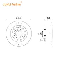 China Underwater LED Fountain Light IP68 12W 24W 36W Warm White RGB RGBW4in1 Stainless Steel 316L DC24V for sale