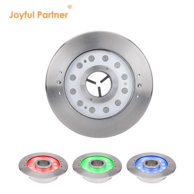 China Underwater LED Fountain Light IP68 12W 24W 36W Warm White RGB RGBW4in1 Stainless Steel 316L DC24V for sale
