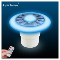 China Floating LED Solar Pool Light Waterproof Wireless Control Colorful Lighting Effect For Swimming Pools for sale