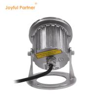China LED Under Water Lights IP68 Stainless Steel 316 3x2W For Pond With Mounting Base for sale
