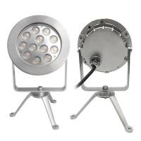 China RGB Submersible Pond Lights High Power Low Voltage DC24V IP68 Stainless Steel 48W for sale