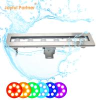 China LED Lights Underwater New Upgrade 316 Stainless Steel 18Watt IP68 With Mounting Support for sale