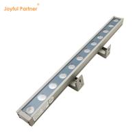 China DC24V Voltage RGB Light Bar Tempered Glass W42*H27*500MM For Exterior Lighting Projects for sale