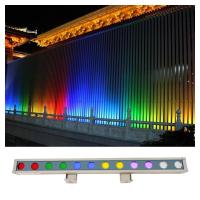 China DC24V Voltage RGB Light Bar Tempered Glass W42*H27*500MM For Exterior Lighting Projects for sale